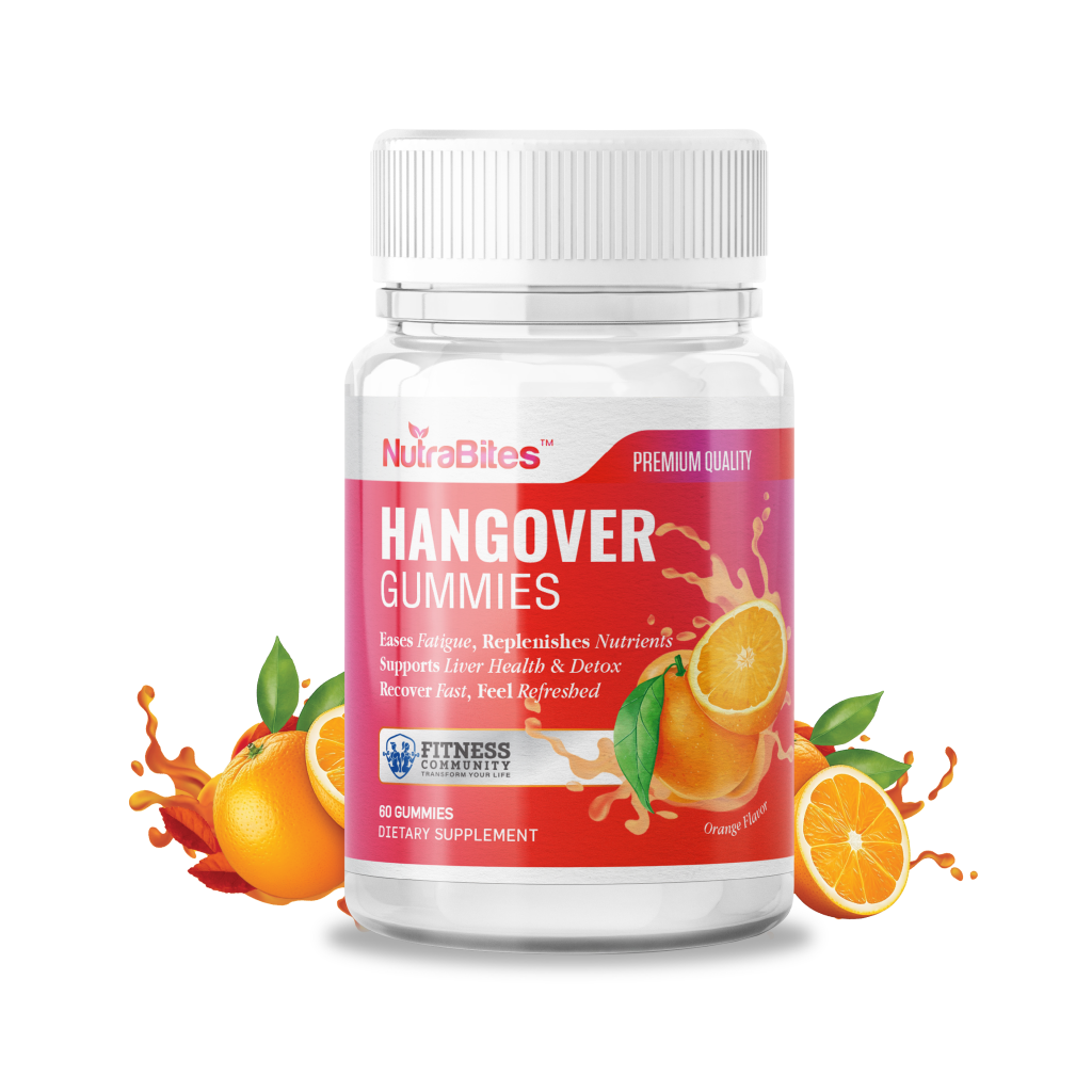 Hangover Gummies with DHM, Milk Thistle & B Vitamins – Recover Fast ...