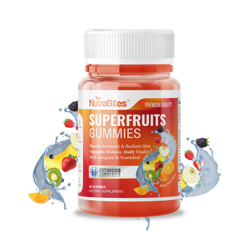 Superfruit Gummies- Antioxidant-Packed Gummies for Immunity, Energy ...