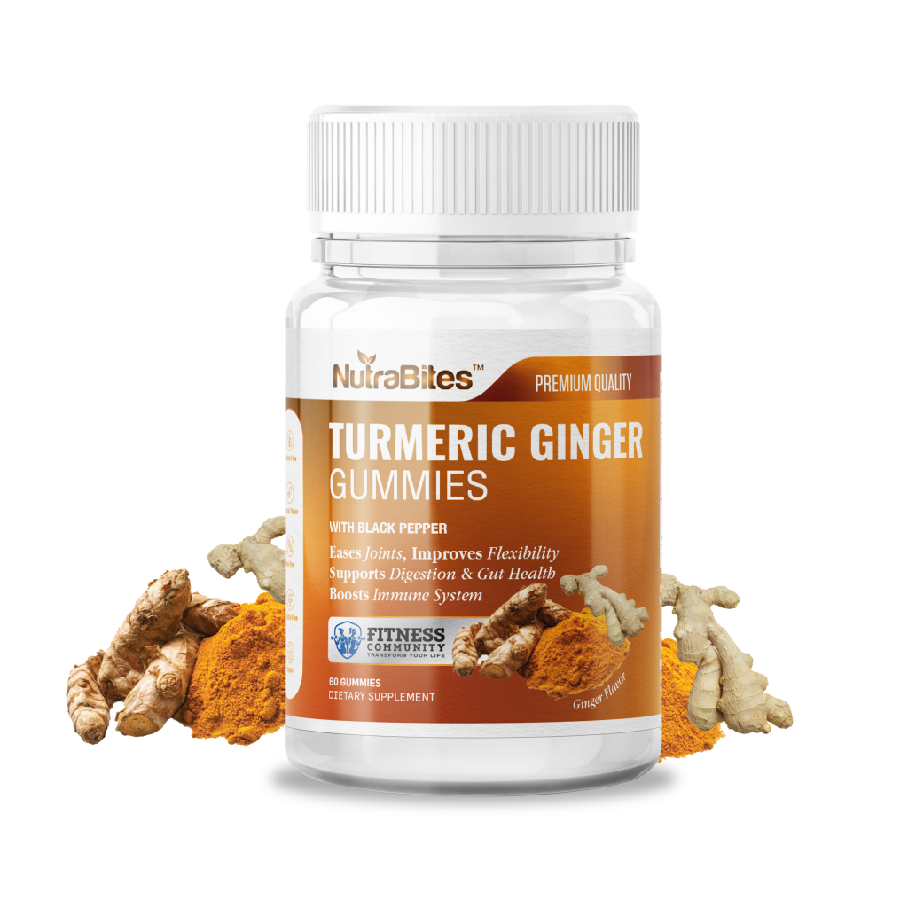 Turmeric Ginger Gummies – Joint, Gut & Immune Support | With Black ...