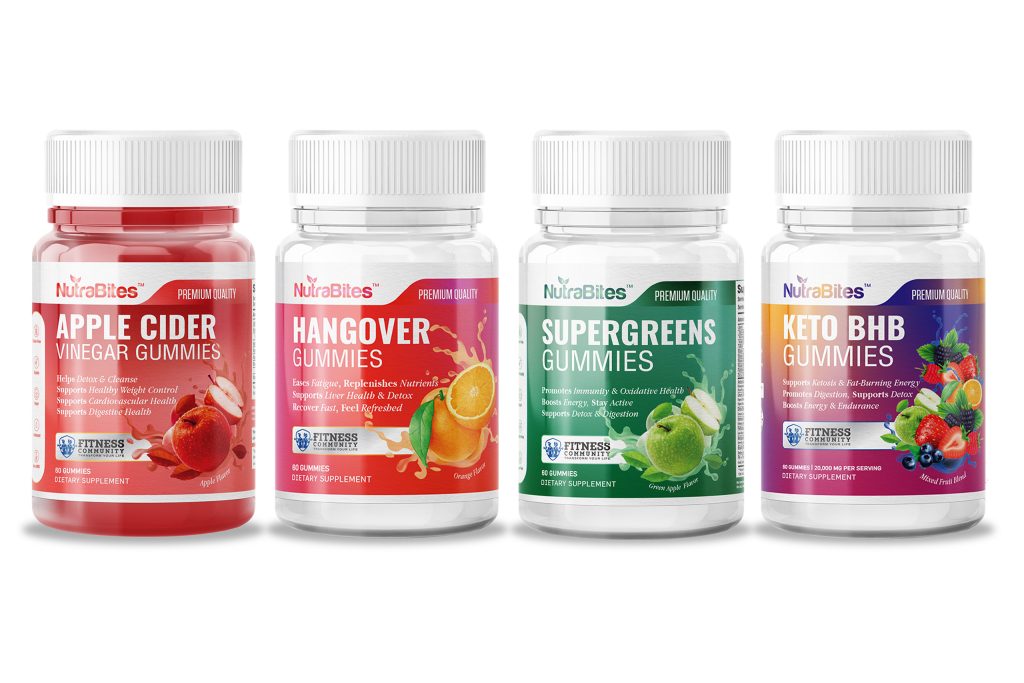 Full Body Detox Pack - NutraBites Gummy Supplements.